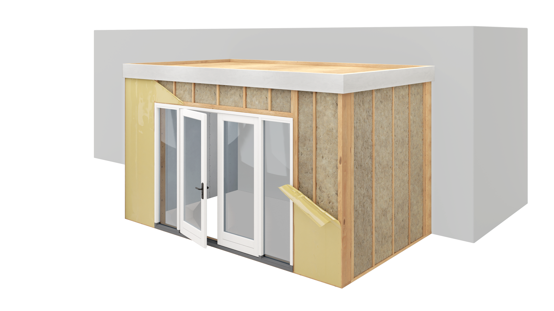 Prefab schuur op maat | Inclusief hijsen | Prefabmaat